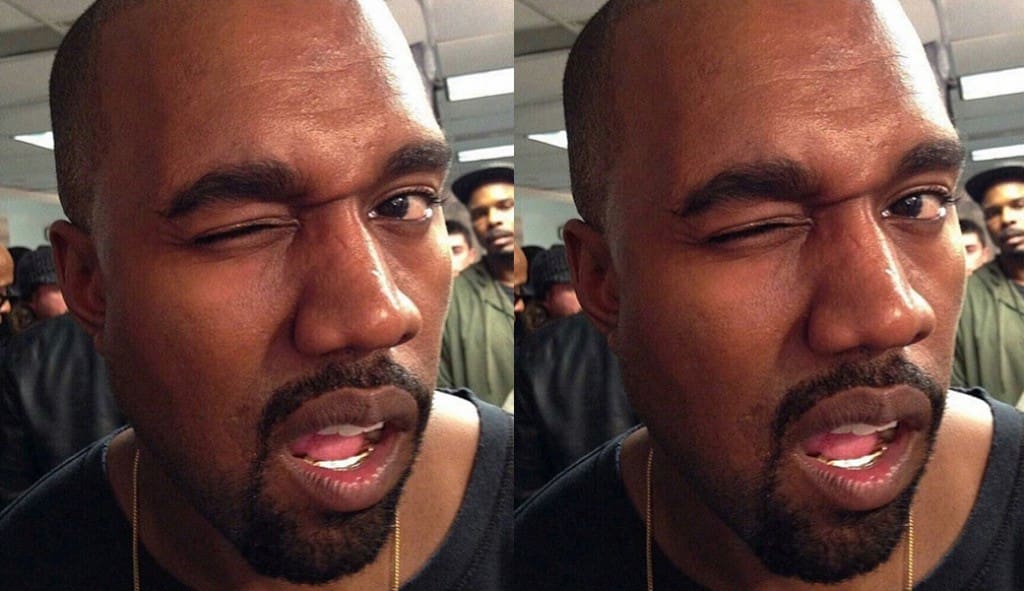 kanye-winking-m2woman - M2woman